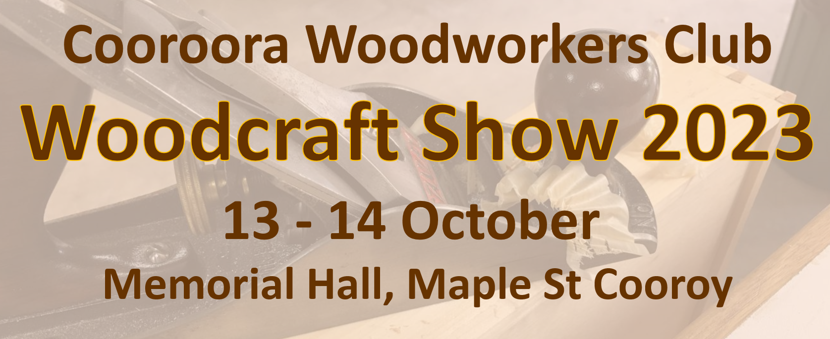 Cooroora Woodworkers Club – woodworking devotees